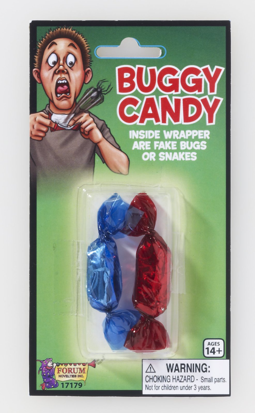Buggy Candy! -Inside Wrapper Are Fake Bugs Or Snakes!- Offer This ...