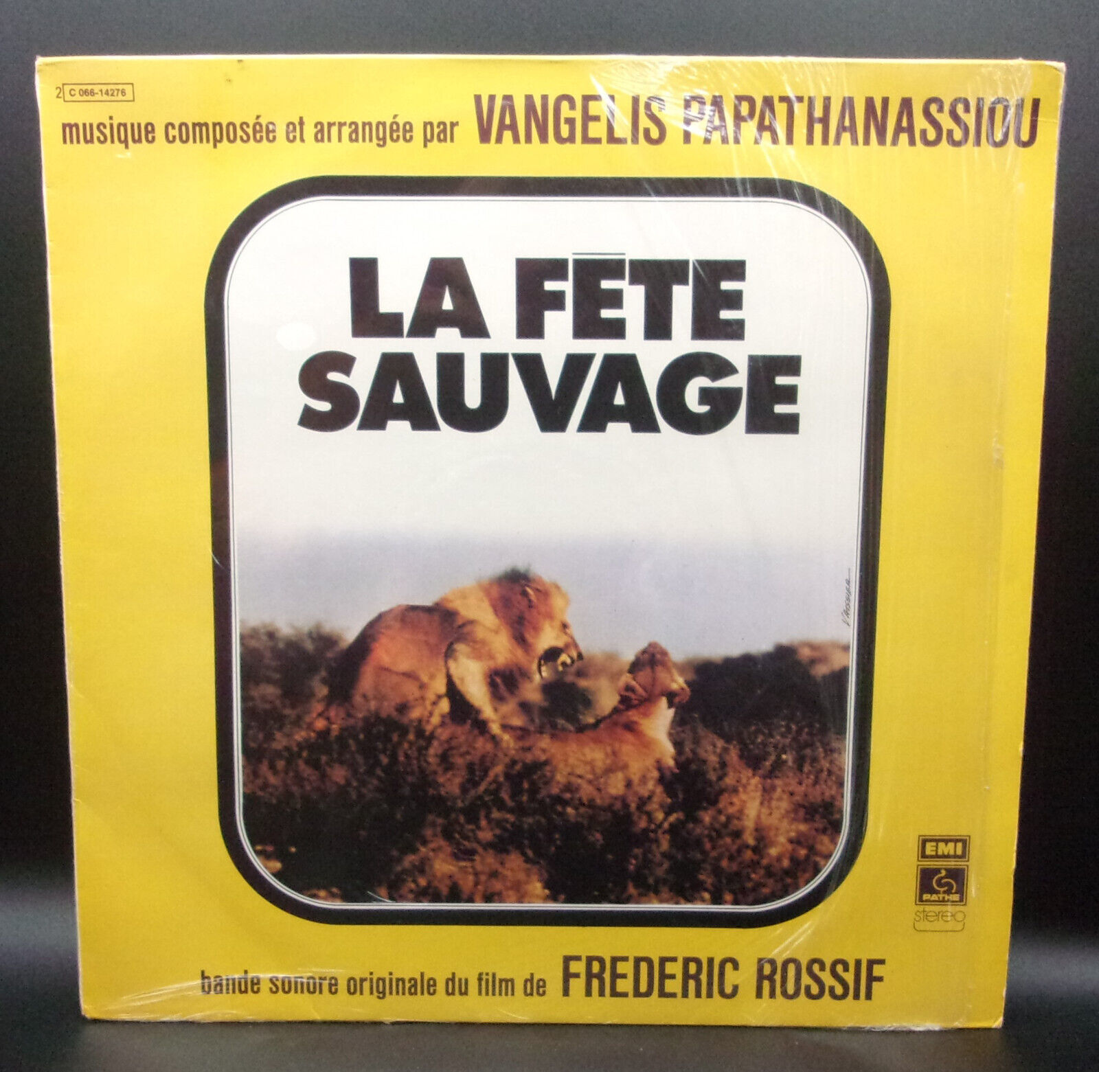 Vangelis Papathanassiou LA FETE SAUVAGE Original Soundtrack French ...