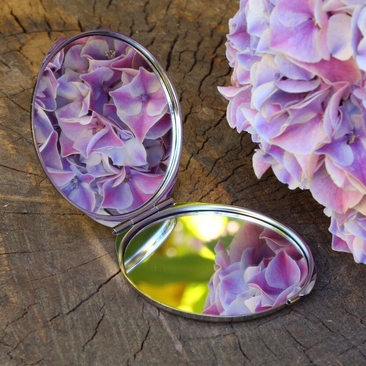 Watercolor Ohm Compact with Mirrors - Perfect for your Pocket or Purse ...