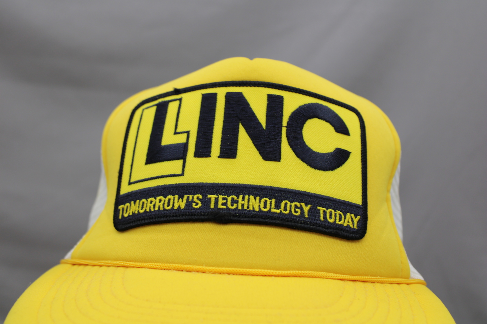Vintage Patched Trucker Hat - Linc Technology - Adult Snapback ...