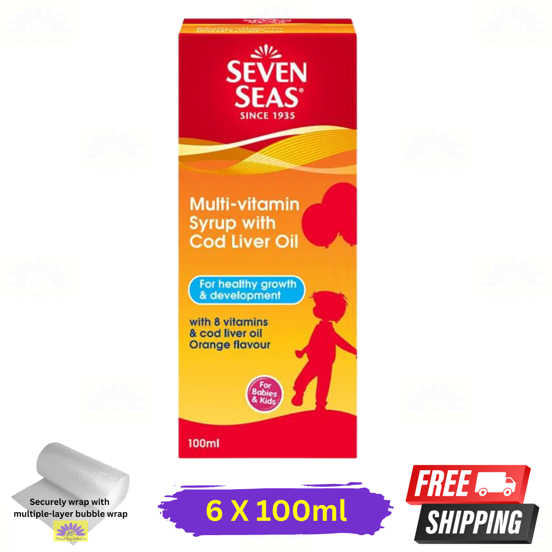 6 X Seven Seas Multivitamin Syrup 100ml Cod and 50 similar items