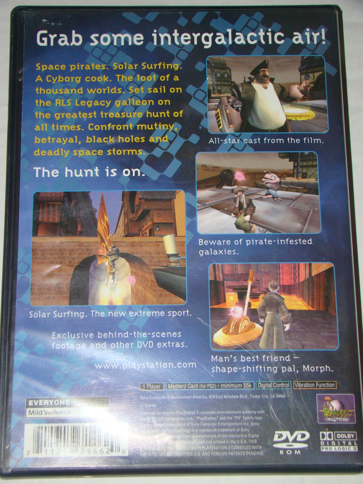 Playstation 2 - Disney's TREASURE PLANET (Complete with Instructions ...