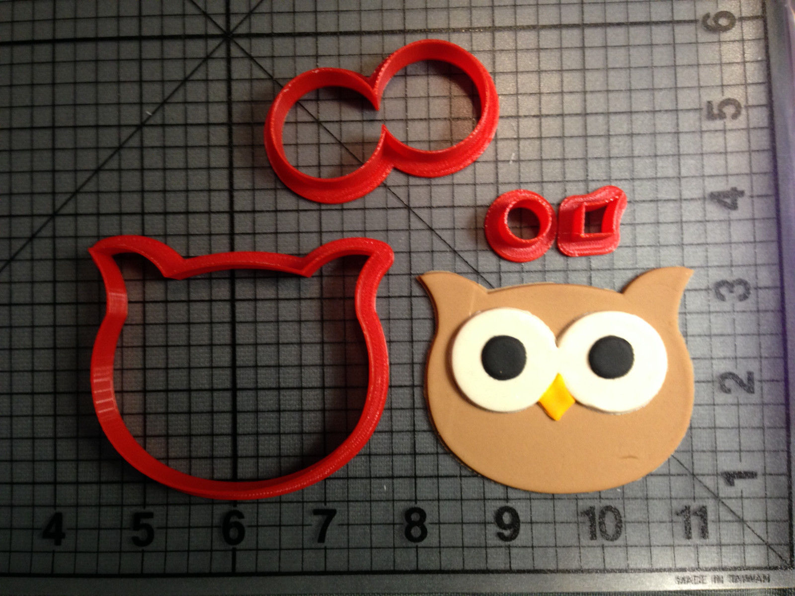 Owl Face Cookie Cutter Set - Cookie Cutters