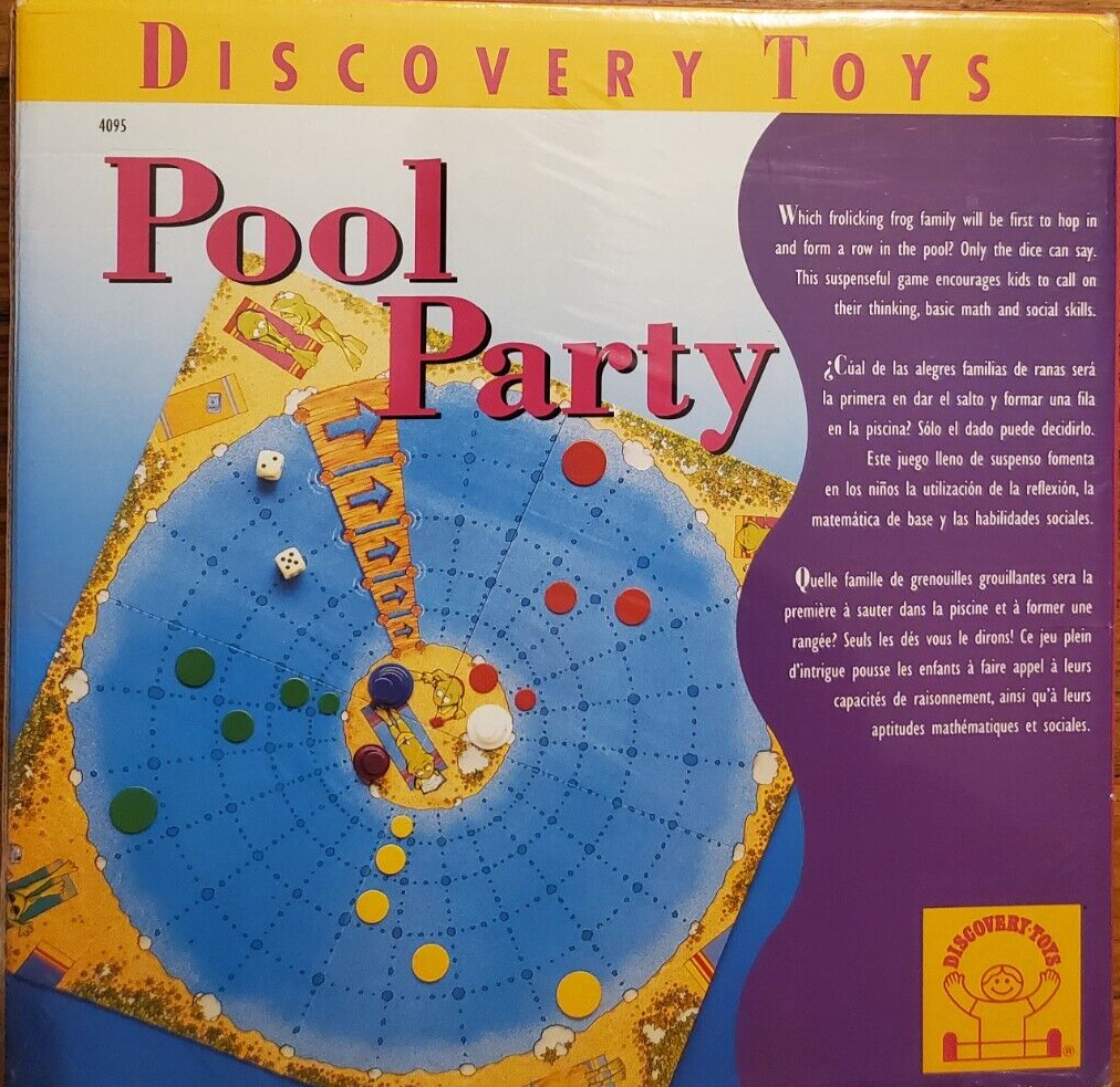 New Discovery Toys Pool Party Game Sealed 8+ Toy Educational Math ...