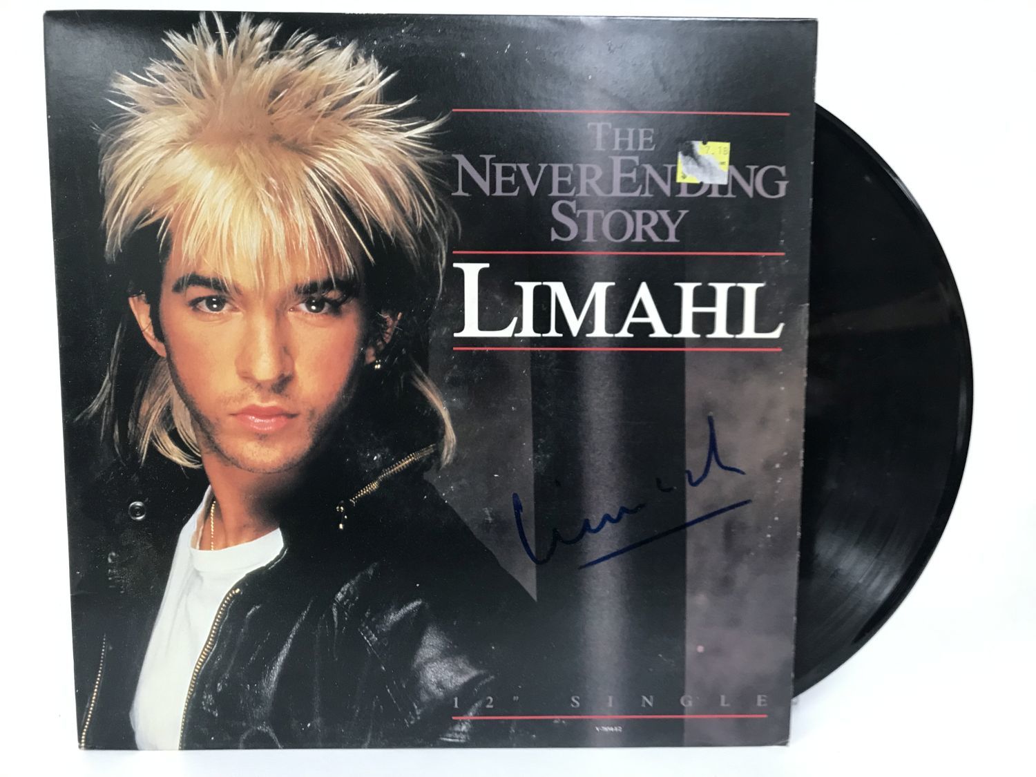 Limahl Signed Autographed "The Never Ending Story" Record Album - Records