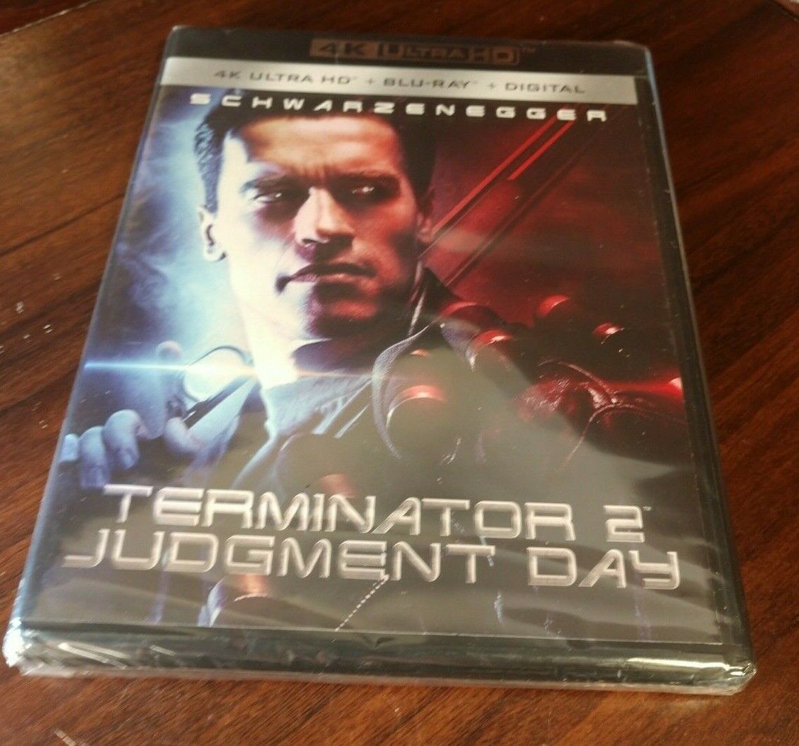 Terminator 2: Judgment Day (4K+Blu-ray+Digital)-NEW-Free Shipping w ...
