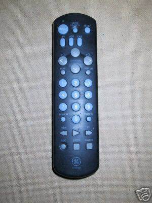 GE 3 Component TV/VCR/CAB Universal Remote Control RC94904-B - Remote ...
