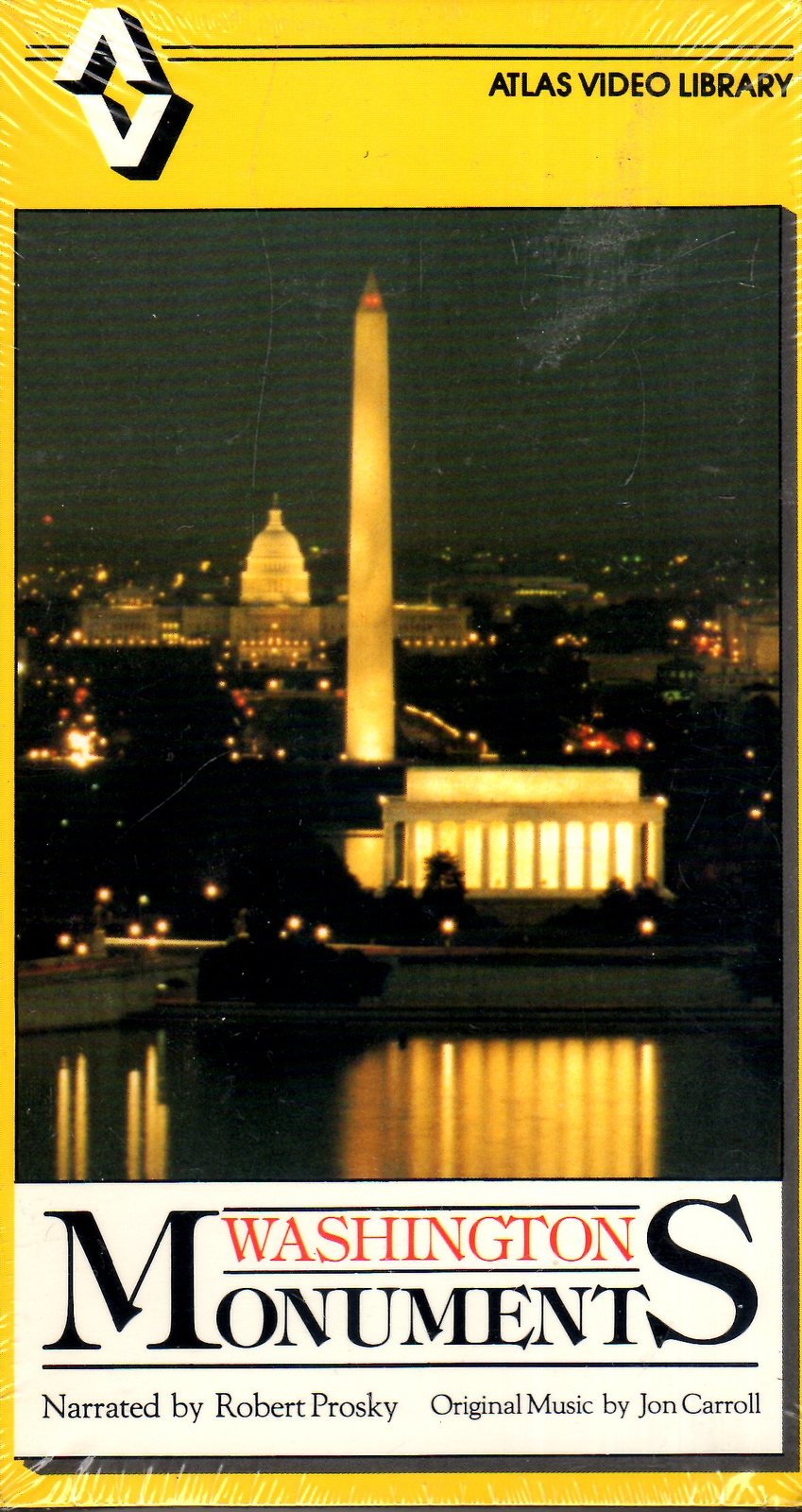 Washington Monuments - VHS Video Tape - VHS Tapes