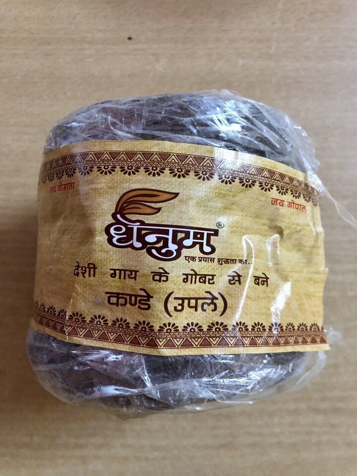 5 piezas 10 cm Desi VACA ESTIÉRBOL PASTEL Gobar Upale Kande Puja Havan...