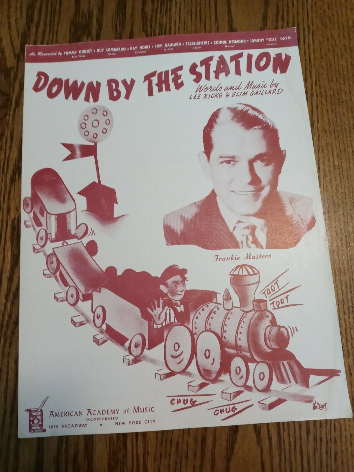 Down By The Station Sheet Music - Vintage & Antique