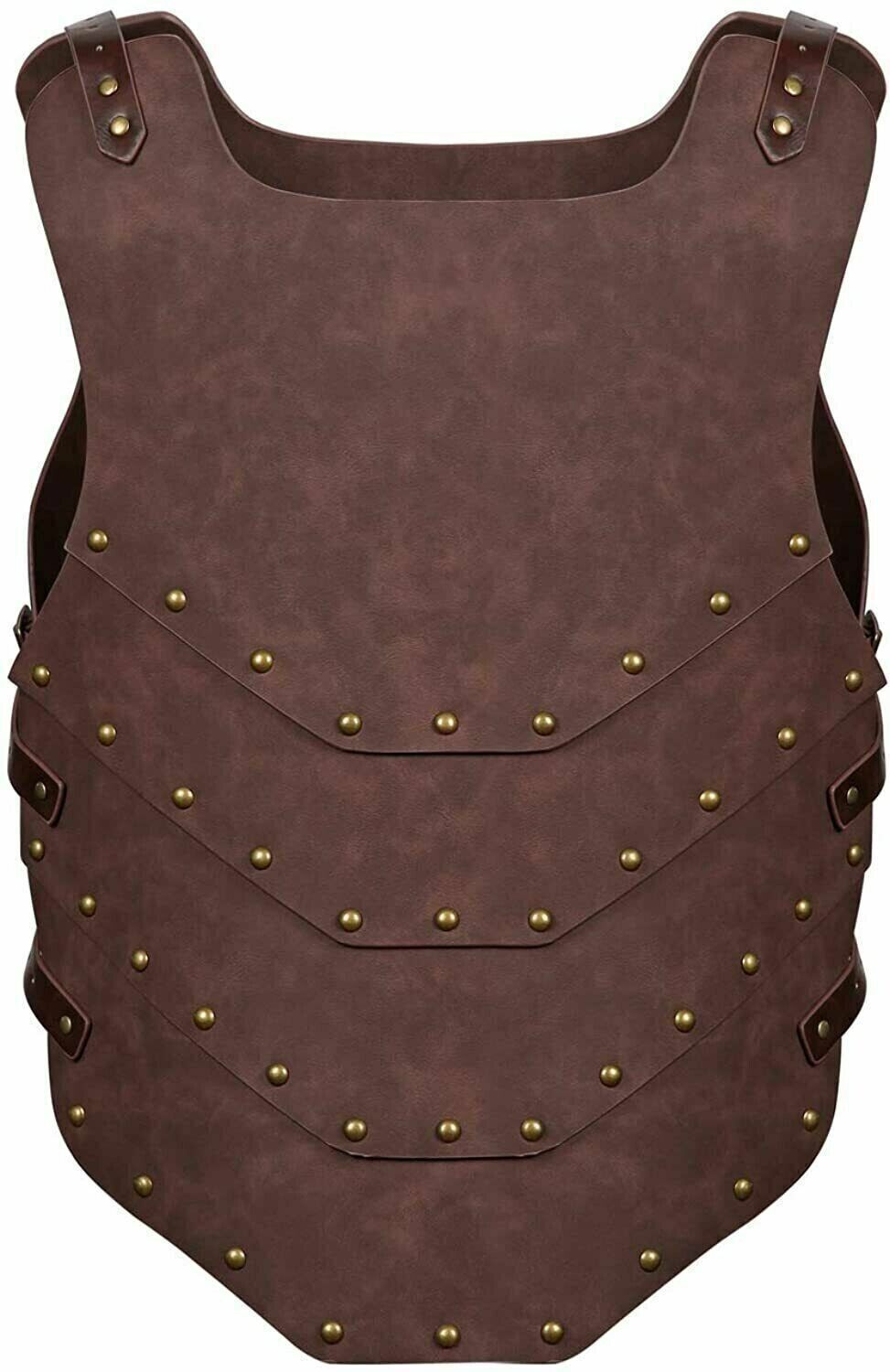 Medieval Real Leather Chest Armor Jacket Ancient Cosplay Costume Armor ...