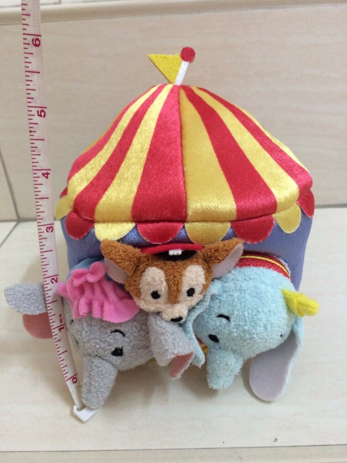 Disney TSUM TSUM Dumbo Plush Doll, Friend In Circus Show. Very Pretty ...