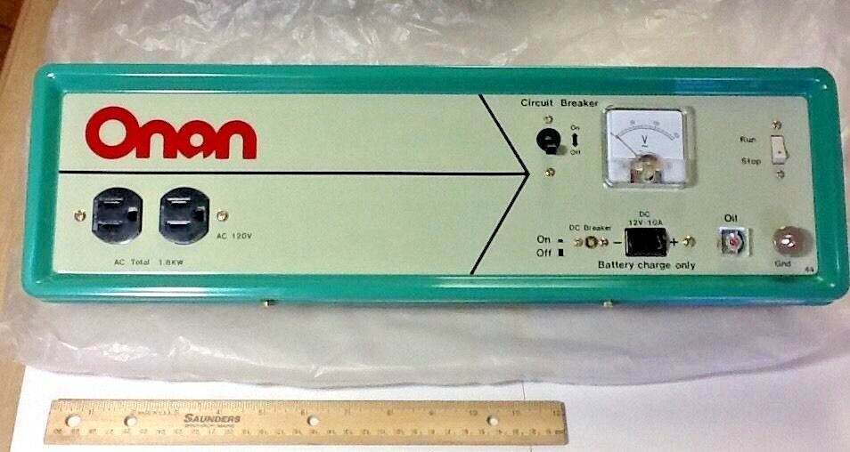 185-5012 ONAN GENERATOR CONTROL BOX WITH ACCESSORIES NOS - Everything Else