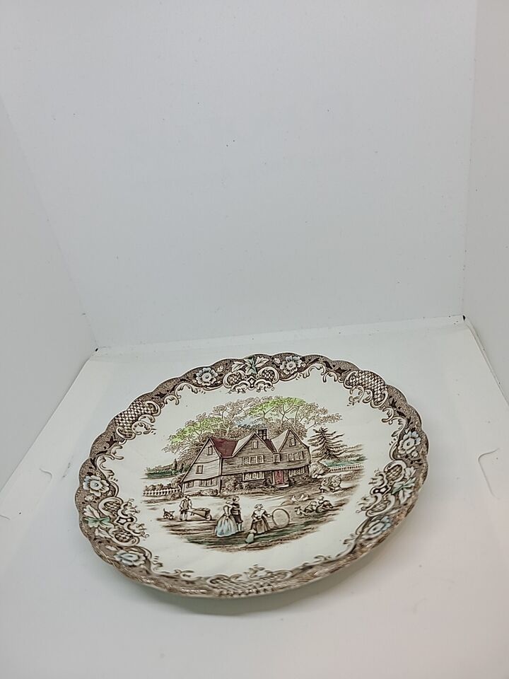 Johnson Brothers Heritage Hall Colonial Overhang 17th Century Tea Cup ...