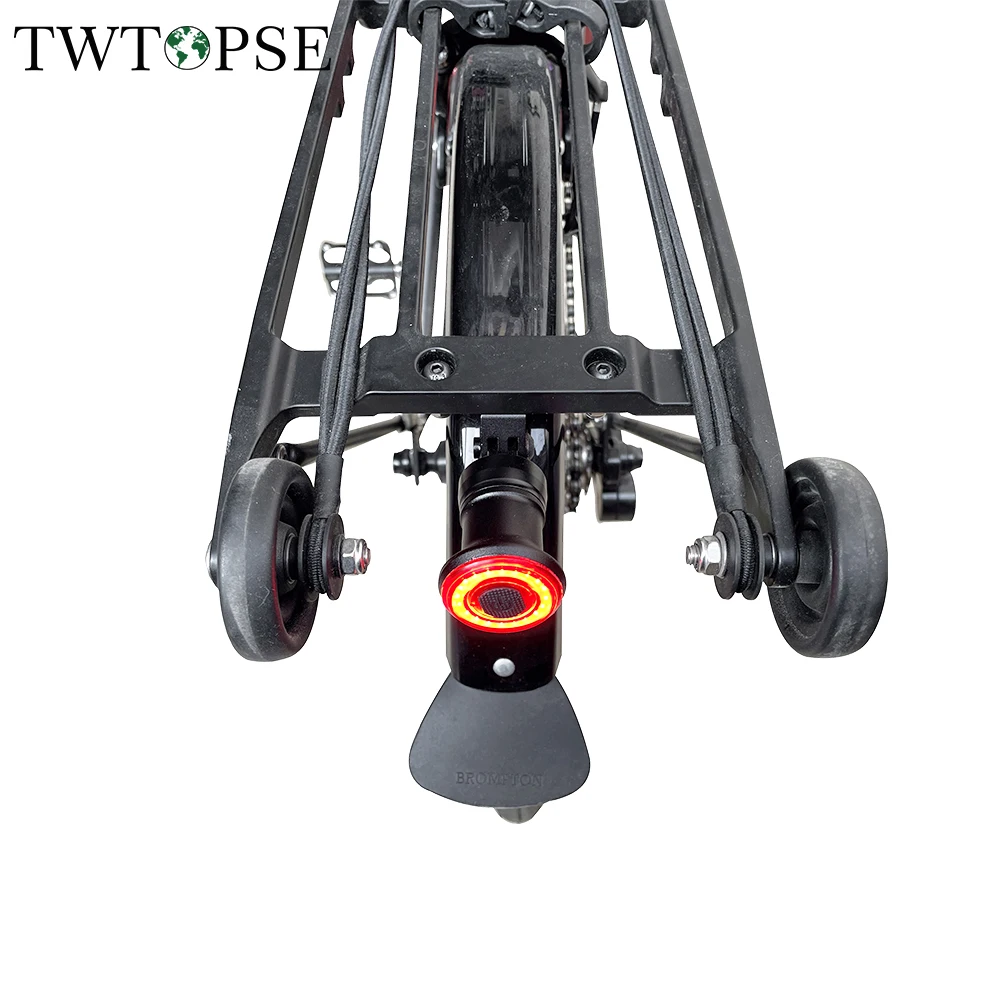 TWTOPSE Bike Bicycle Smart Auto Light Mount Set For Brompton Original ...
