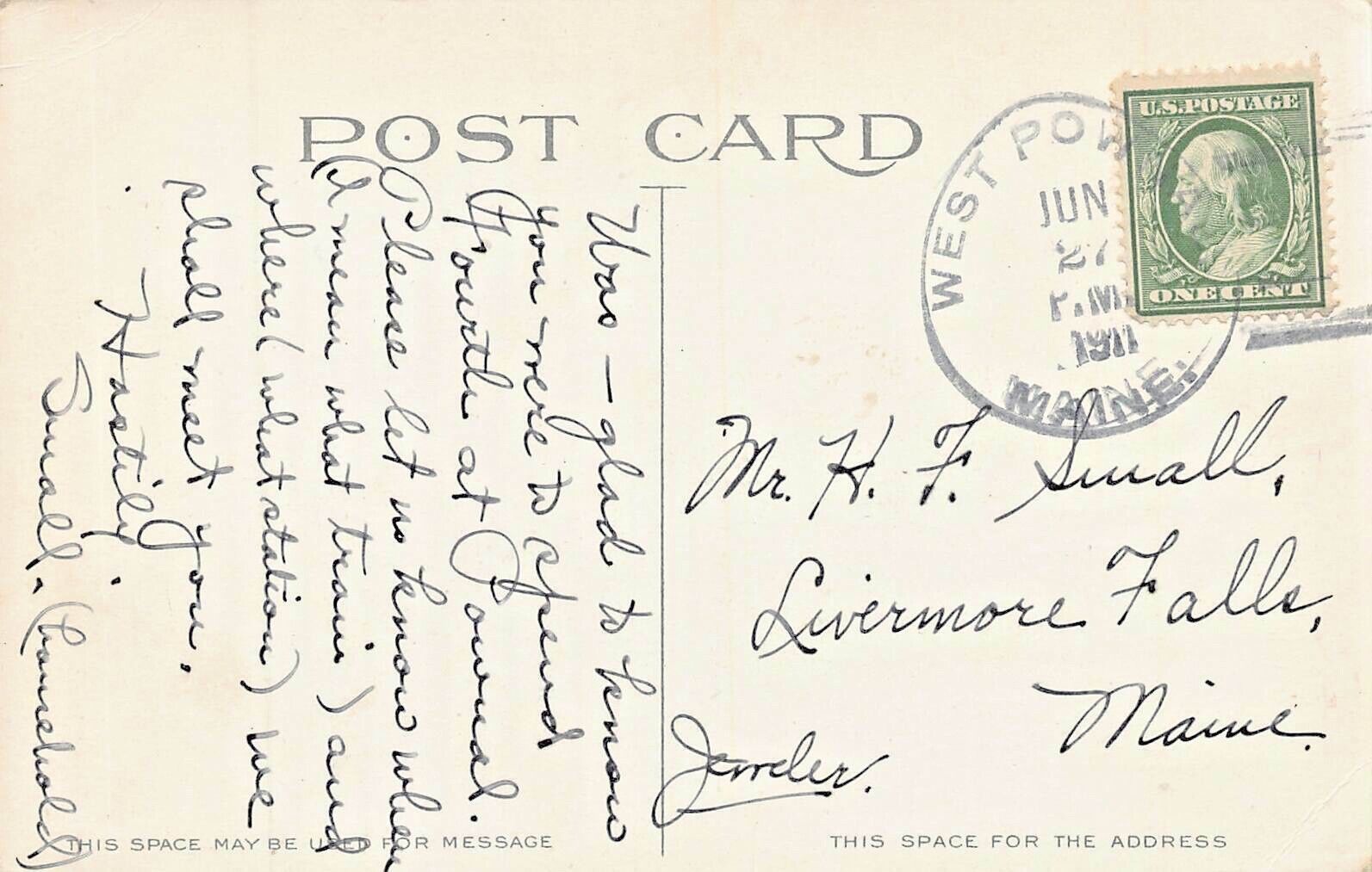 PORTLAND MAINE~TUKEY'S BRIDGE WITH TROLLEY~1911 POSTCARD ...