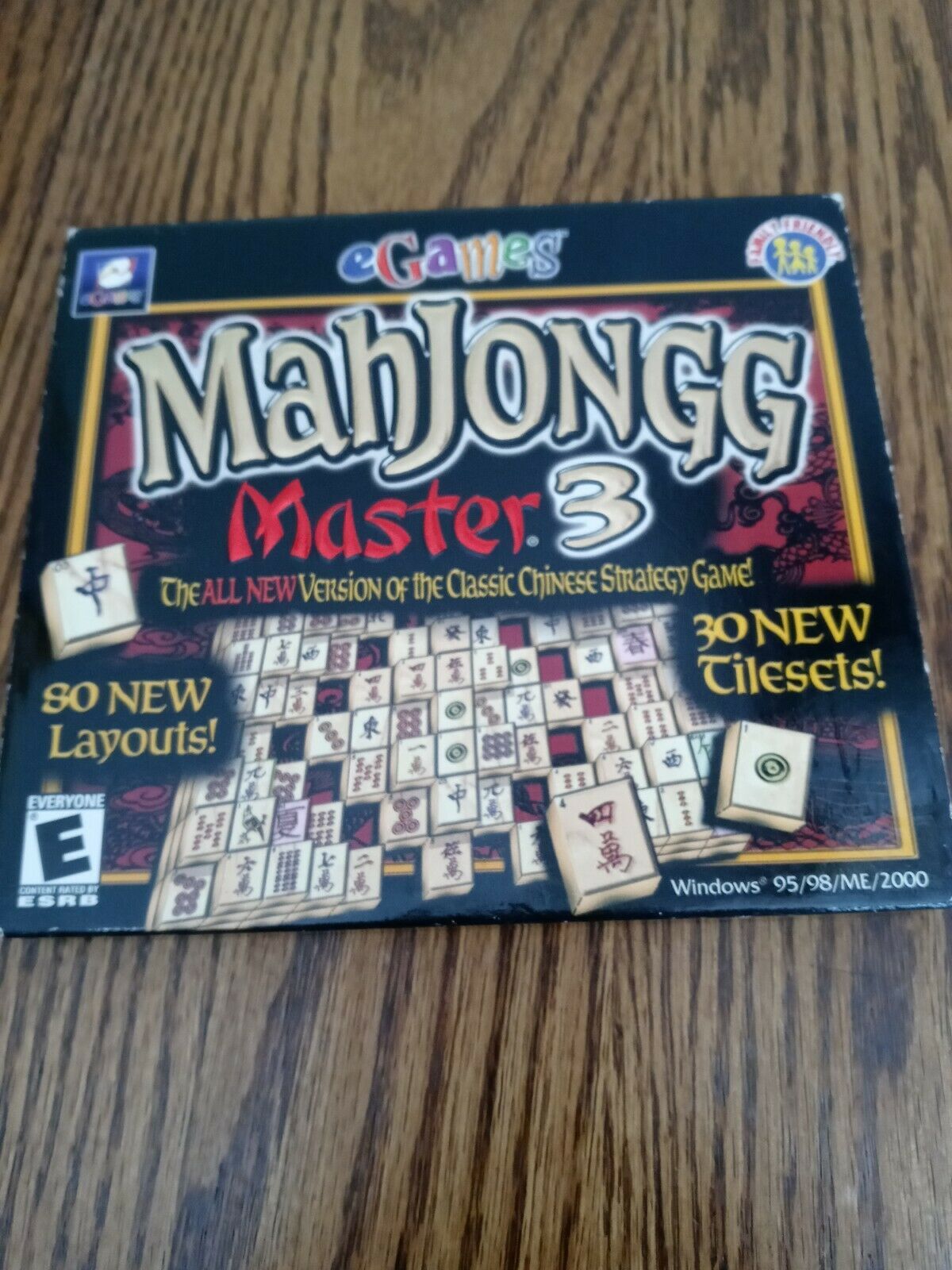 Mahjongg - Master 3 (PC, 2001) PC CD-ROM Classic Chinese Strategy Game ...
