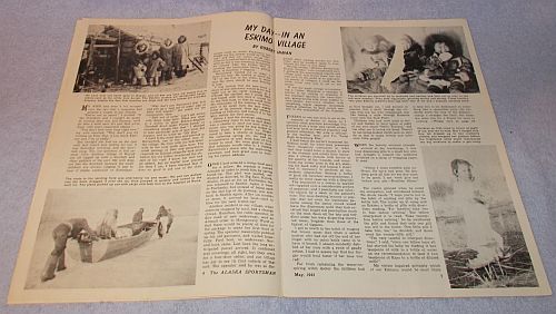 Vintage The Alaska Sportsman Magazine May 1943 Moose Wolves - Magazines
