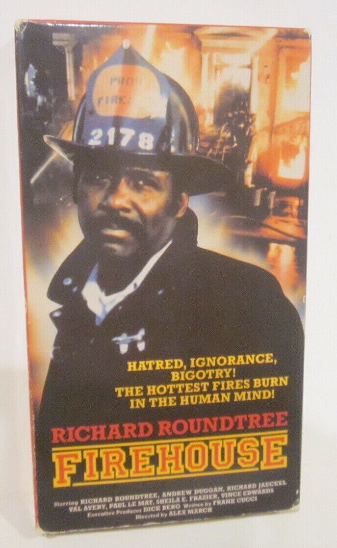 FIRE HOUSE VHS Tape Movie Richard Roundtree, Richard Jaekel Xenon - VHS ...