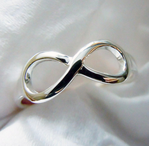 Infinity Silver Plated Ring, Number 8 Ring, One Direction Ring _ ISR ...