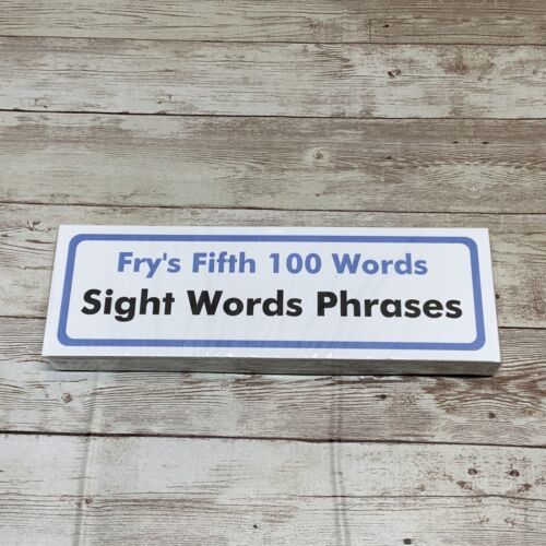 Fry's Fifth Hundred Phrases - Reading - Fry’s Phrase Cards - 100 cards ...