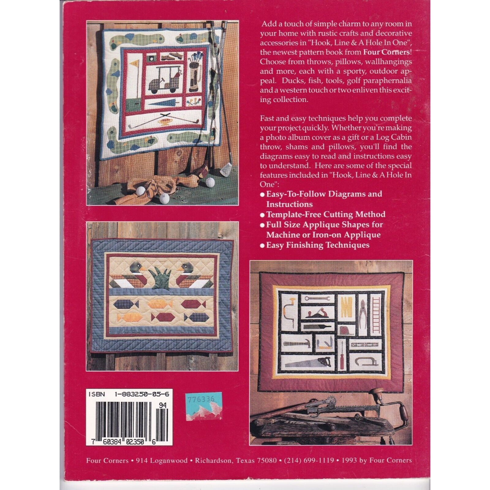 Vintage Quilting Patterns, Hook Line and a and 18 similar items