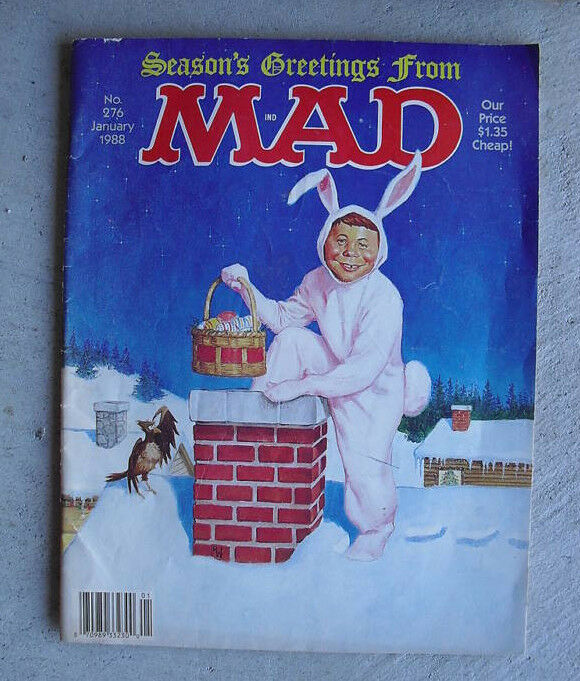 Vintage January 1988 MAD Magazine Number 276 - Magazines