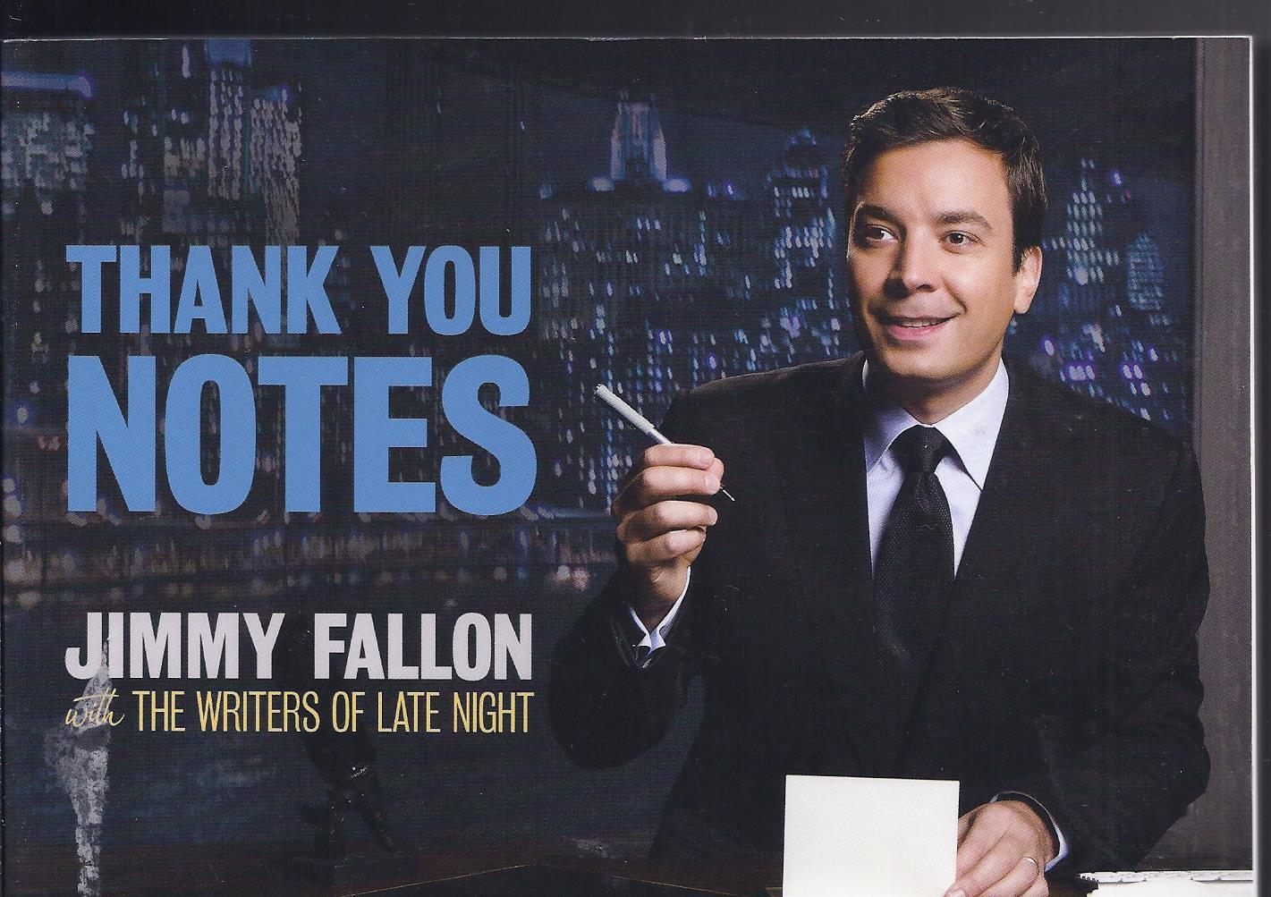 JIMMY FALLON - Thank you Notes (2011) - Used - DVDs & Blu-ray Discs