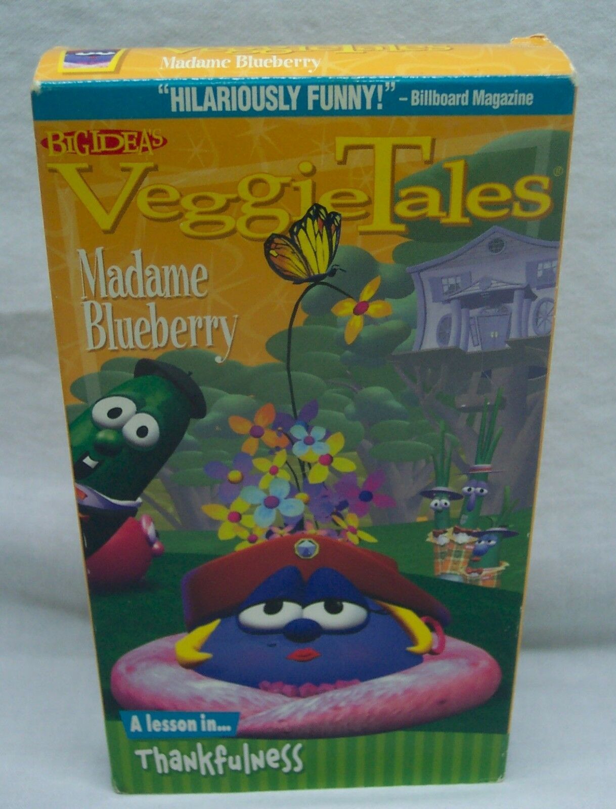 VEGGIE TALES Madame Blueberry A Lesson in Thankfulness VHS 2002 ...