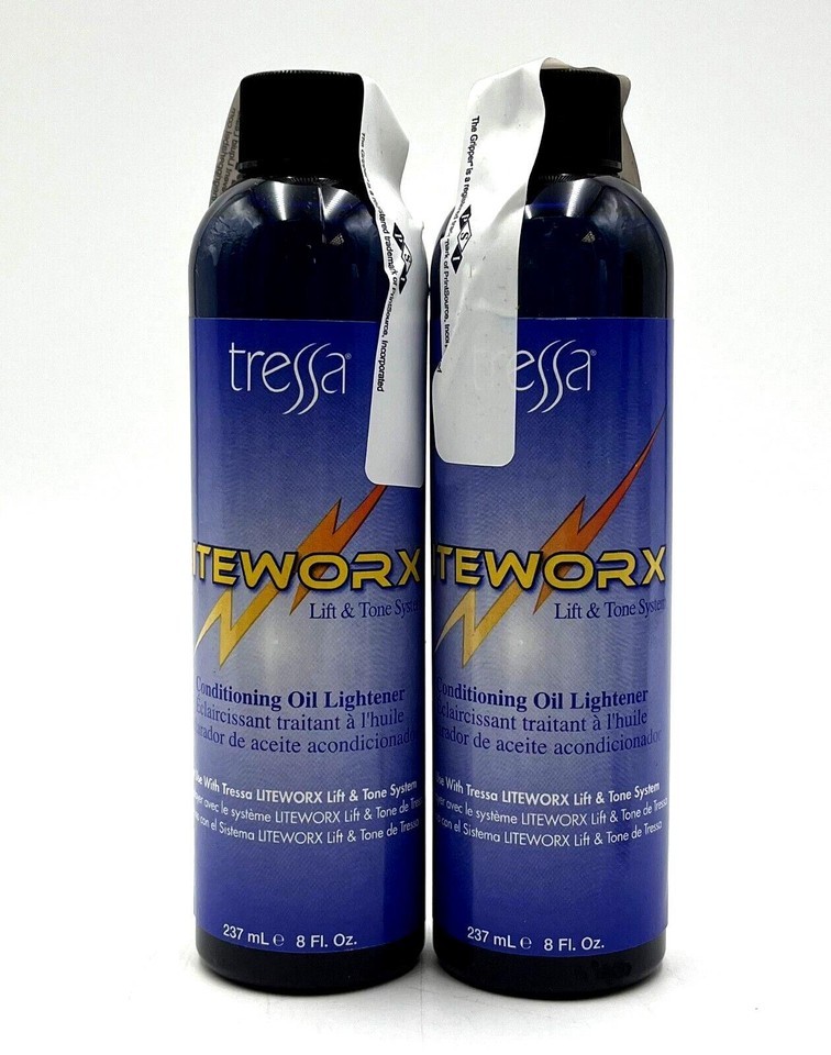 Tressa Liteworx Lift & Tone System Conditioning Oil Lightener 8 oz-2 ...