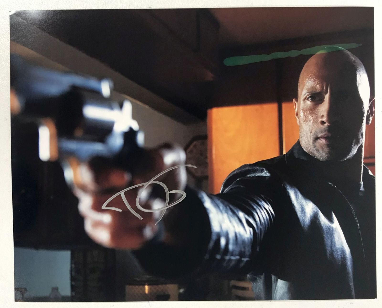 Dwayne "The Rock" Johnson Signed Autographed Glossy 8x10 Photo ...