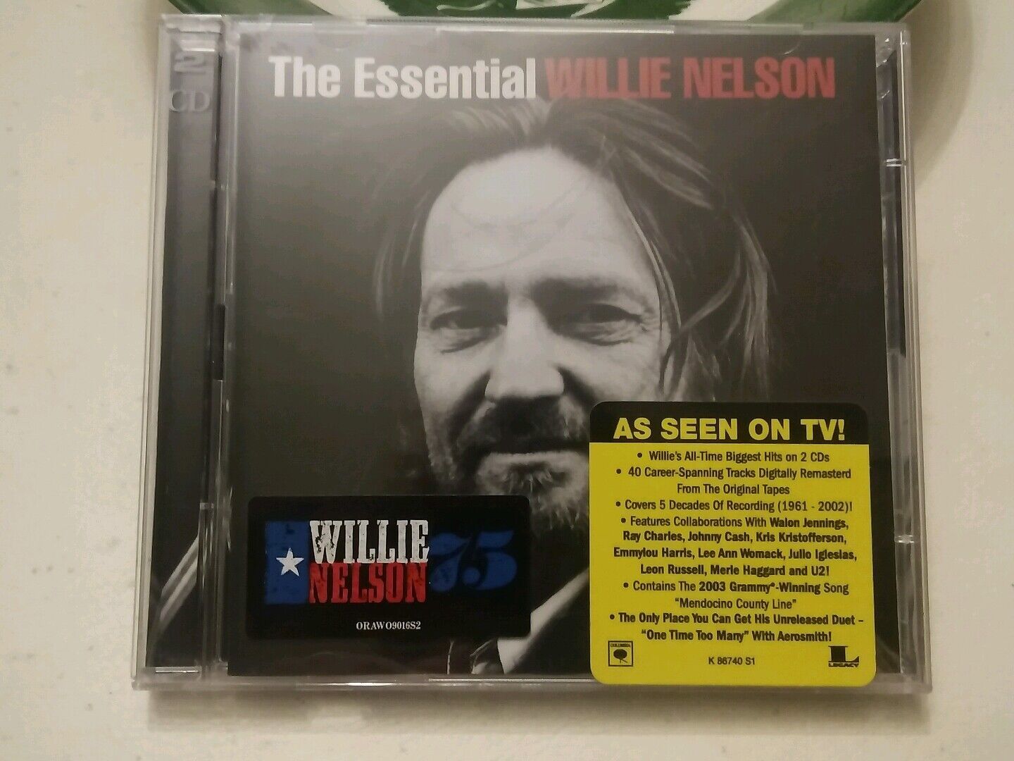 000 WILLIE NELSON CD - ESSENTIAL WILLIE NELSON [2 DISCS](2003) -Nice ...