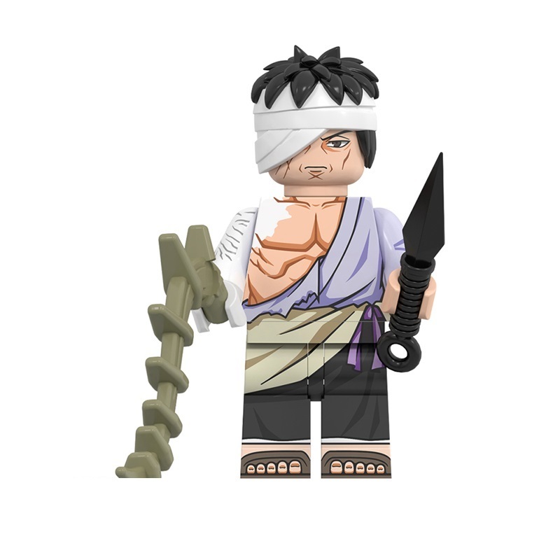 8pcs Naruto Series The Six Paths of Pain and Danzo Hanzo Mifune ...