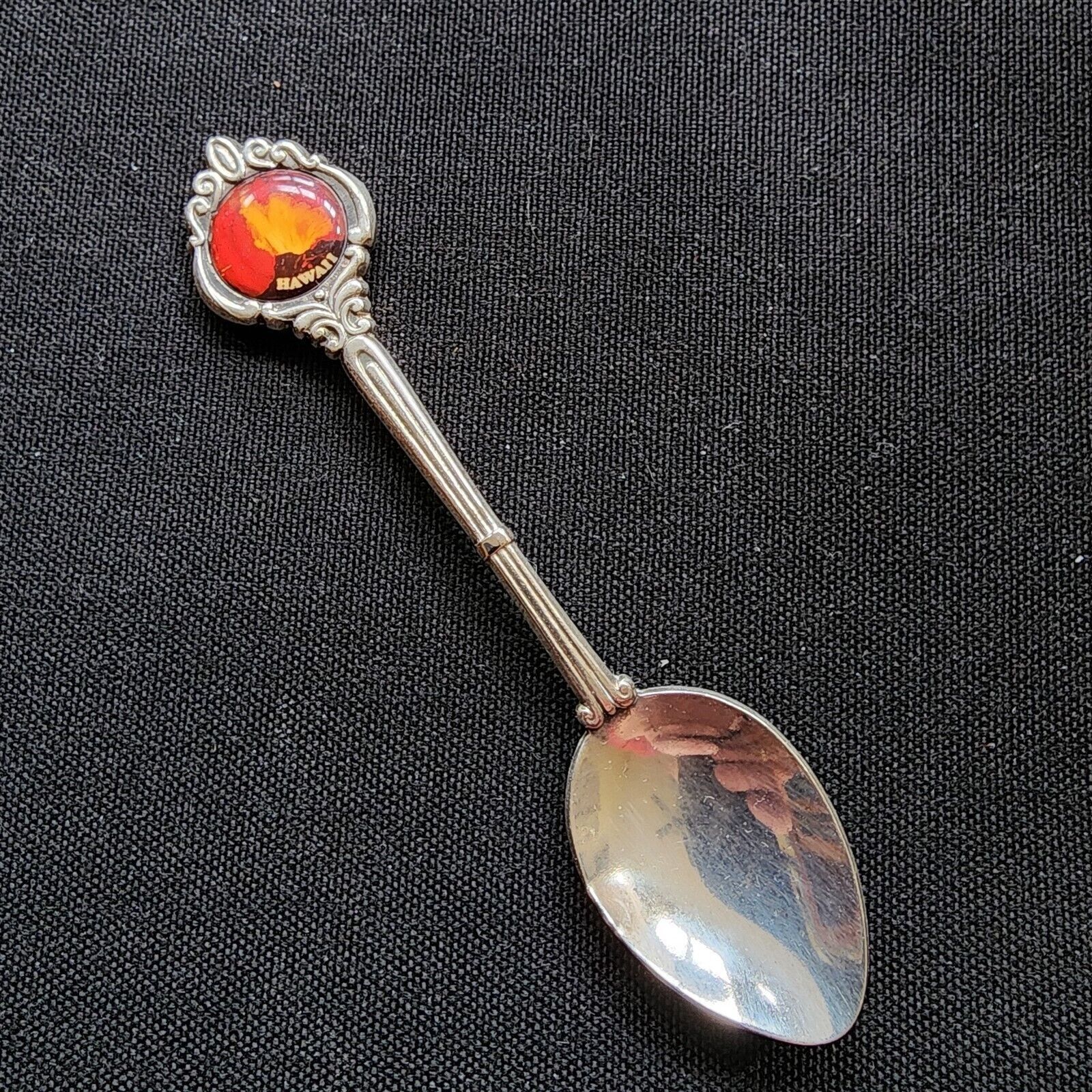 Hawaii State Collector Souvenir Spoon 4.5" with Kilauea Volcano ...