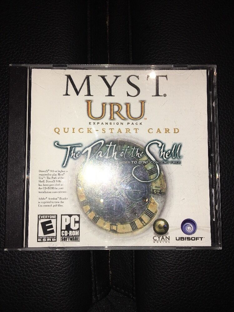 Myst Uru: Path of the Shell Expansion Pack - PC Computer CD Video Game COMPLETE! - Video Games