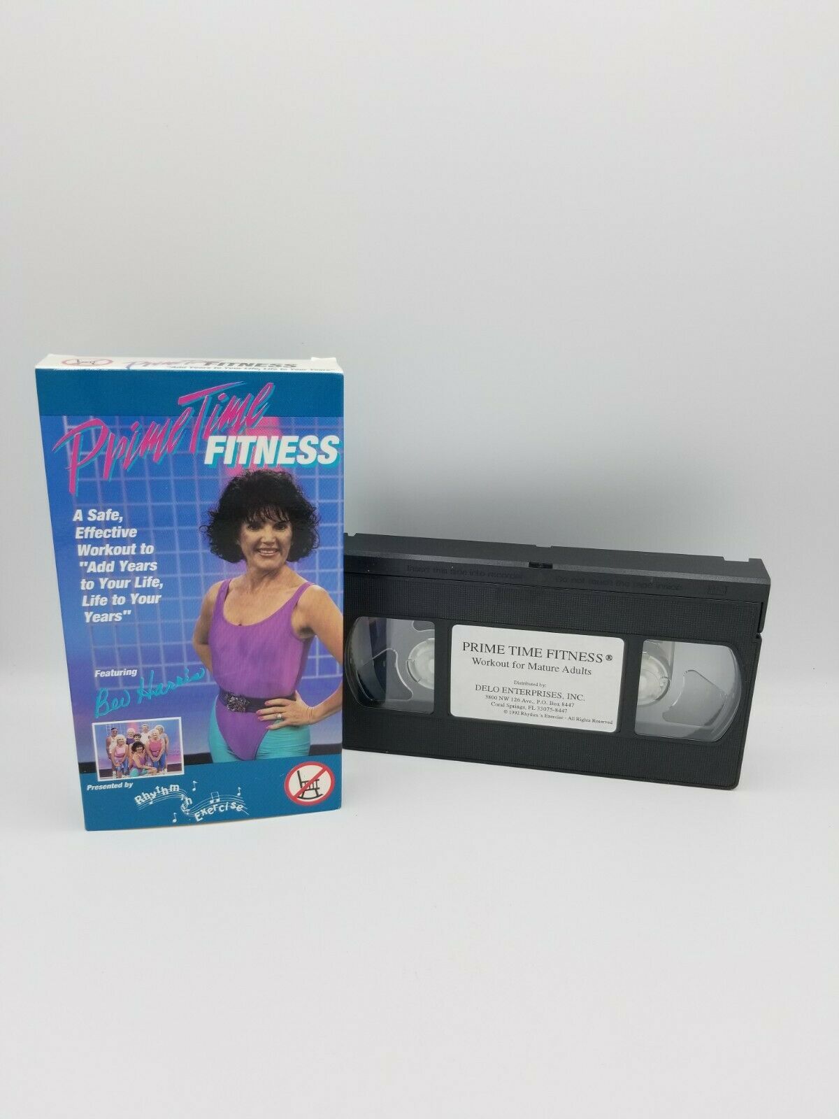 Prime Time Fitness VHS Exercise Tape Used Bev Harris Exercise Vintage ...