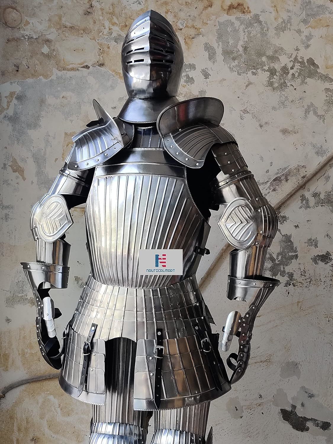 Maximilian Half Armour 1515 Reenactment LARP Steel Body Suit of Armor ...