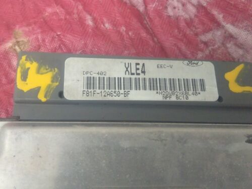 99 FORD F250 F350 7.3L ECU ECM ENGINE COMPUTER XLE4 DPC-402 F81F-12A650 ...