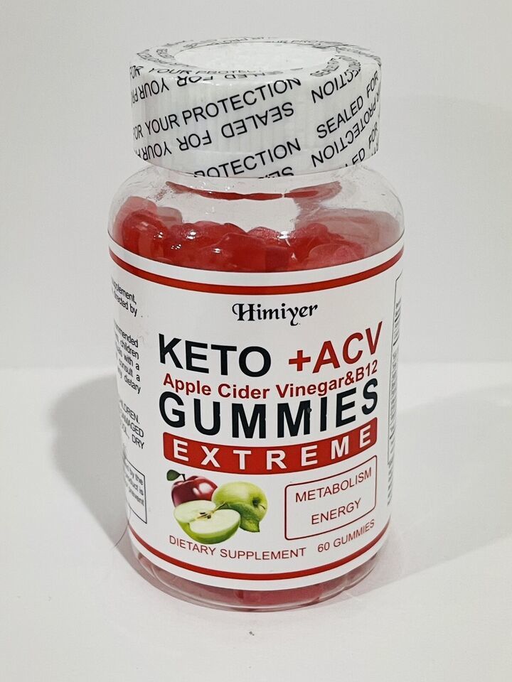Himiyer Keto +ACV Gummies Ketone Apple Cider Vinegar Metabolism Support ...