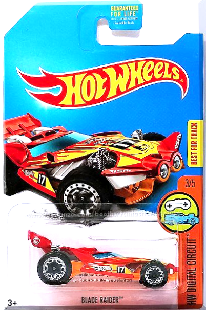 Hot Wheels - Blade Raider: HW Digital Circuit #3/5 (2017) *Red ...