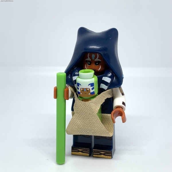 Pav-Ti Wars Togruta With Baby Ahsoka Custom Minifigures - LEGO (R ...