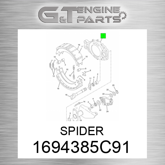 1694385C91 SPIDER fits INTERNATIONAL TRUCK (NEW AFTERMARKET) - Other ...