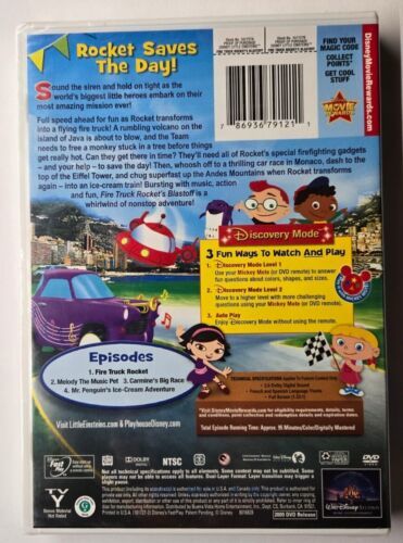Little Einsteins Fire Truck Rocket's Blastoff (DVD, 2009) - DVDs & Blu ...