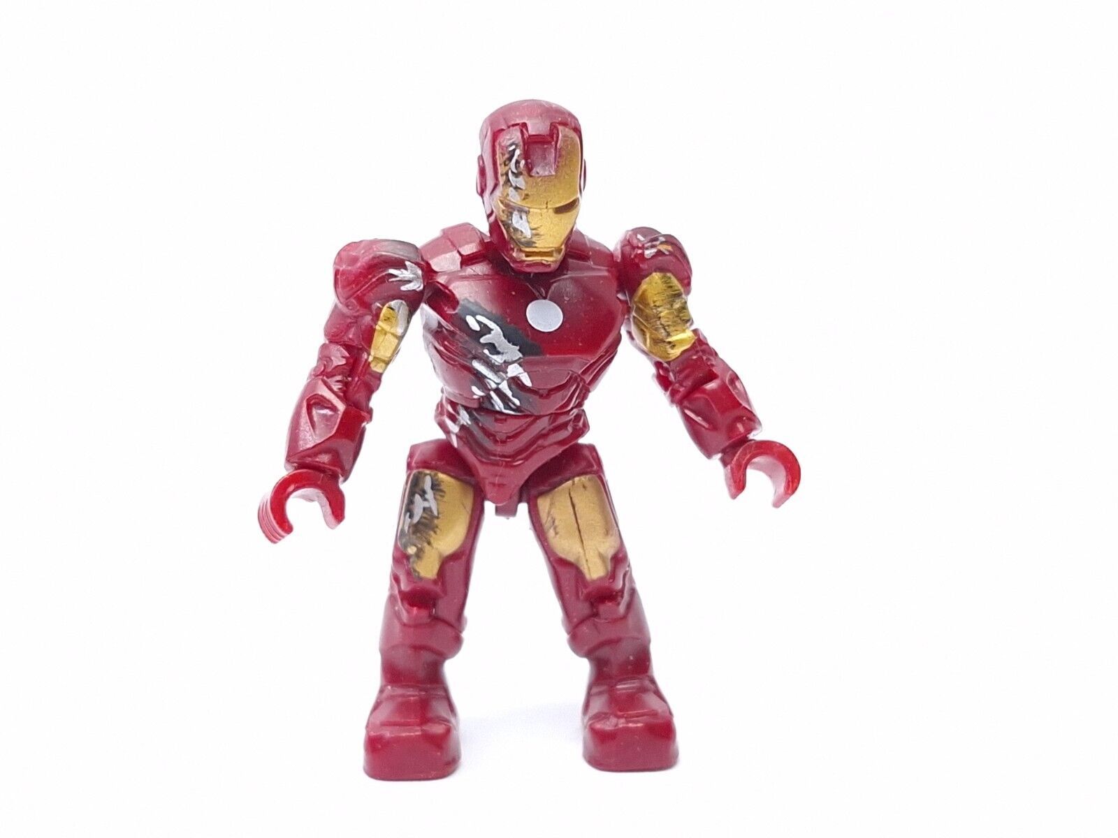 Mega Bloks Construx Marvel Series 1 Battle Damaged Iron Man Figure ...