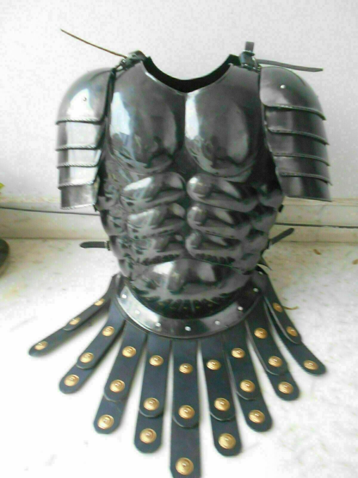 Medieval Knight Muscle Armor Jacket With Shoulder Wearable Antique ...