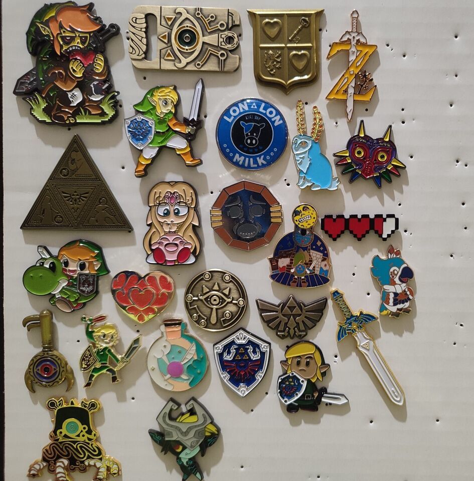 The Legend of Zelda Enamel Pins Lot You Choose Link Midna Majoras Mask ...
