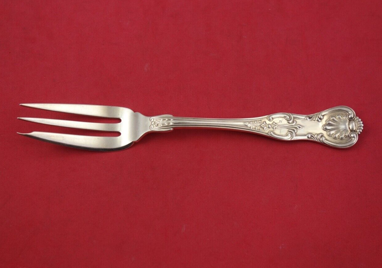 King by Dominick & Haff Sterling Silver Pie Fork w/ notch on tine 7 ...