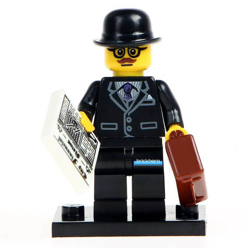 Businessman CMF Series 8 Custom Printed Lego Compatible Minifigure ...