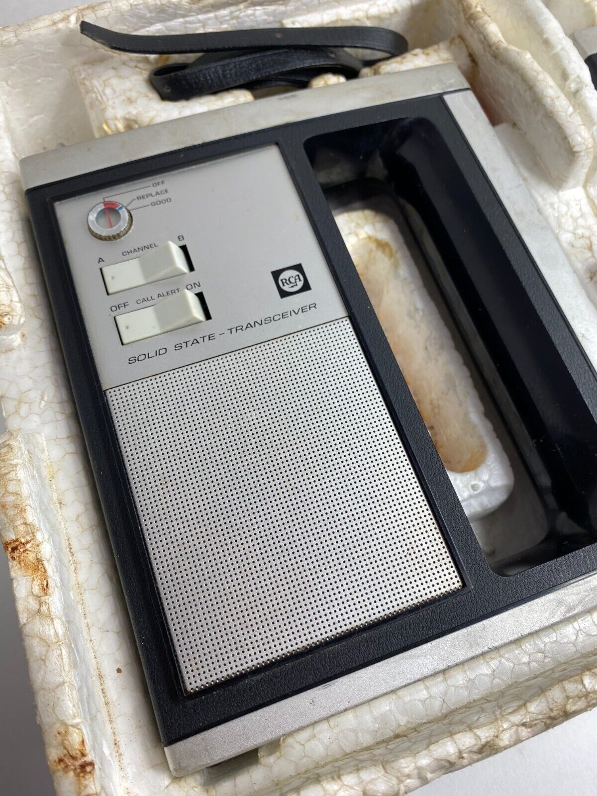 1968 VTG RCA Solid State Transceivers Set Model 705, Silver / BLK - OEM ...