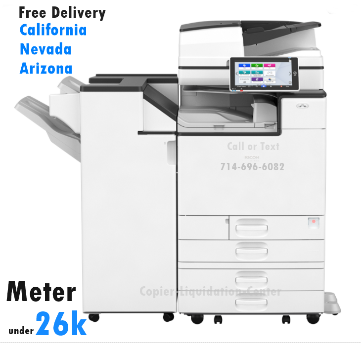 Ricoh IM C6000 color copier print scan - Super Low meter 13k B&W - 1k ...